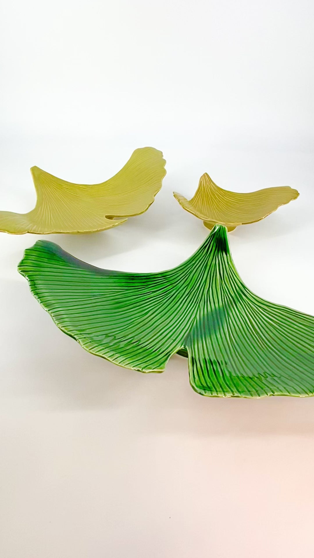 Ceramic Wall Art - Gingko - Olive - Small – A STORE NAMED STUFF